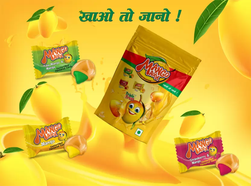 Mango Candy | Mango Flavoured Candy | Mango Maxx Candy